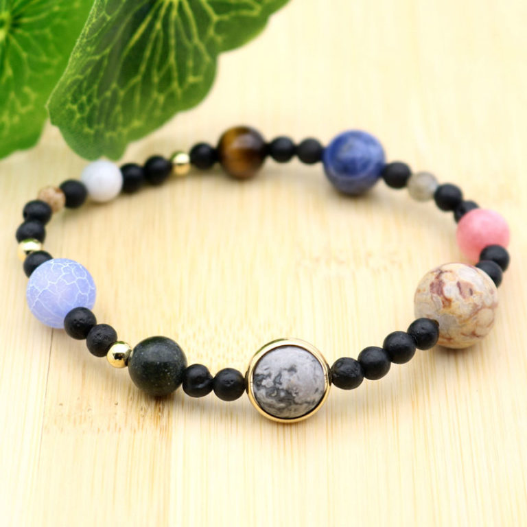Stone Solar System Bracelet - GiftTheGalaxy.com - The Best Gifts in the ...