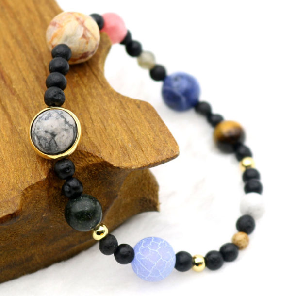 Stone Solar System Bracelet - GiftTheGalaxy.com - The Best Gifts in the ...
