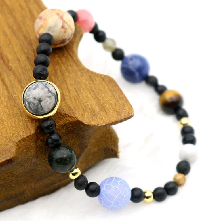 Stone Solar System Bracelet - GiftTheGalaxy.com - The Best Gifts in the ...